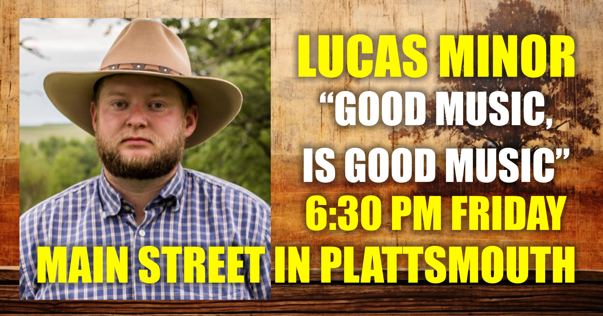 Lucas Minor, “Good Music is Good Music” – Plattsmouth Today